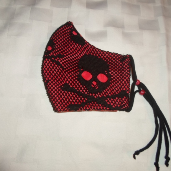 Hand Crafted | Accessories | Vintage Skull Lace Face Mask | Poshmark